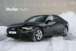 Melns Audi A6 2021 Viļņa, ar dzinēja tilpumu 2.00 L un nobraukumu 60 tūkst. km par 32800 €, foto  vietnē AUTOMOTO.COM.LV