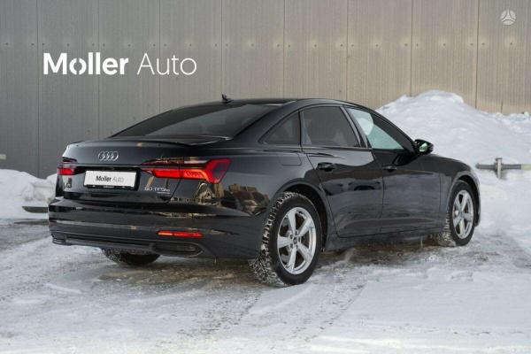 Melns Audi A6 2021 Viļņa, ar dzinēja tilpumu 2.00 L un nobraukumu 60 tūkst. km par 32800 €, foto 6 vietnē AUTOMOTO.COM.LV