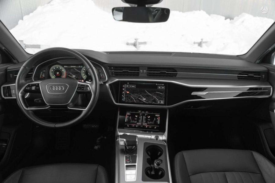 Melns Audi A6 2021 Viļņa, ar dzinēja tilpumu 2.00 L un nobraukumu 60 tūkst. km par 32800 €, foto 19 vietnē AUTOMOTO.COM.LV