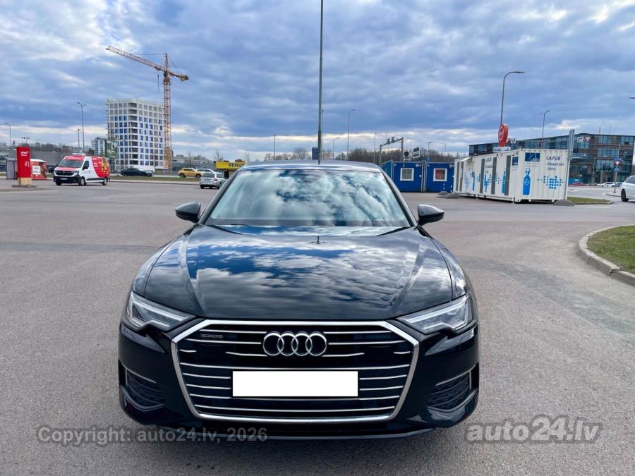 Black Audi A6 2021 in Tallinn, with an engine capacity of 2.00 L and mileage of 162 thousand km for 31950 €, photo 4 on AUTOMOTO.COM.LV