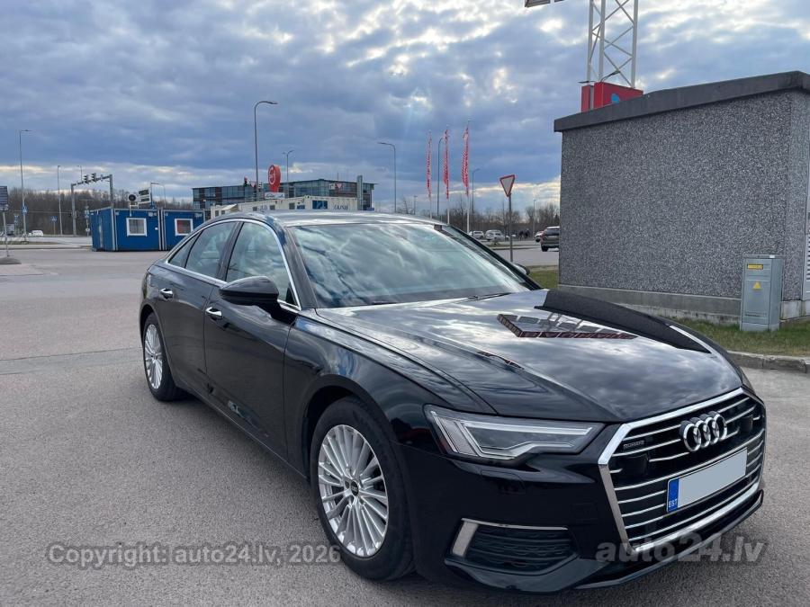 Black Audi A6 2021 in Tallinn, with an engine capacity of 2.00 L and mileage of 162 thousand km for 31950 €, photo 11 on AUTOMOTO.COM.LV