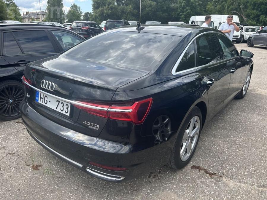 Black Audi A6 2021 in Valmiera, with an engine capacity of 2.00 L and mileage of 153 thousand km for 27000 €, photo 4 on AUTOMOTO.COM.LV