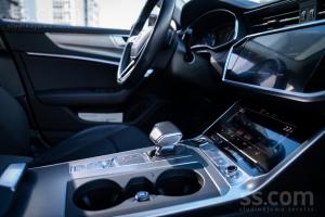 Black Audi A6 2021 in Valmiera, with an engine capacity of 2.00 L and mileage of 153 thousand km for 27000 €, photo 6 on AUTOMOTO.COM.LV