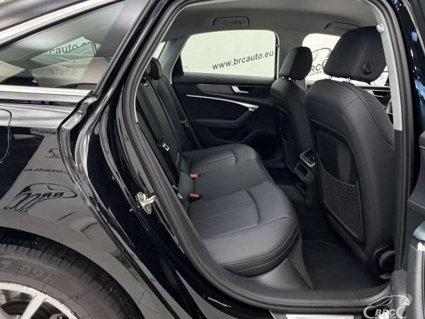 Black Audi A6 2021 in Vilnius, with an engine capacity of 1.97 L and mileage of 190 thousand km for 21500 €, photo 10 on AUTOMOTO.COM.LV