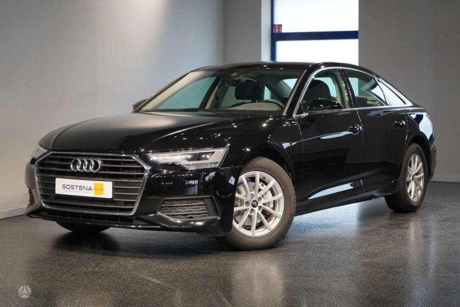 Melns Audi A6 2021 Viļņa, ar dzinēja tilpumu 1.97 L un nobraukumu 99 tūkst. km par 25900 €, foto 1 vietnē AUTOMOTO.COM.LV
