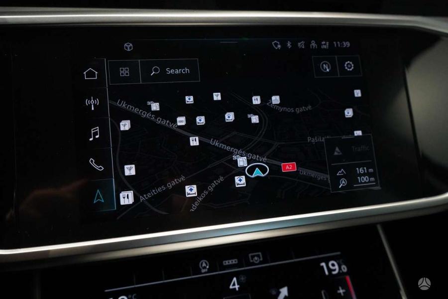Melns Audi A6 2021 Viļņa, ar dzinēja tilpumu 1.97 L un nobraukumu 99 tūkst. km par 25900 €, foto 20 vietnē AUTOMOTO.COM.LV