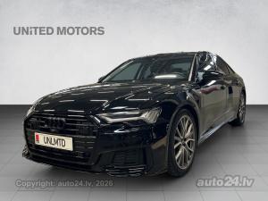 Melns Audi A6 2021 Tallina, ar dzinēja tilpumu 2.00 L un nobraukumu 86 tūkst. km par 38900 €, foto  vietnē AUTOMOTO.COM.LV