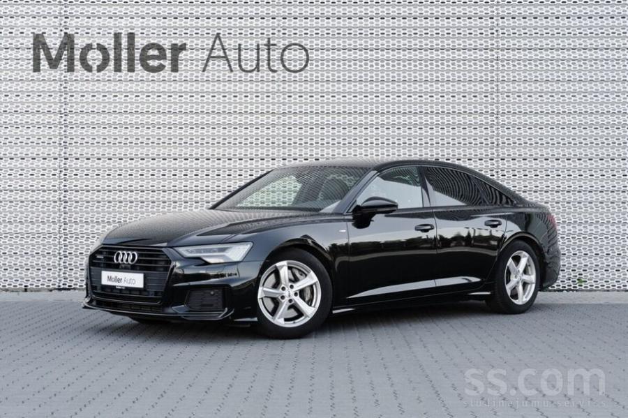Melns Audi A6 2021 Rīga, ar dzinēja tilpumu 2.00 L un nobraukumu 121 tūkst. km par 31650 €, foto 1 vietnē AUTOMOTO.COM.LV