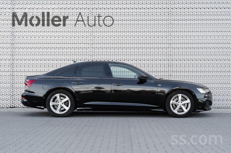 Melns Audi A6 2021 Rīga, ar dzinēja tilpumu 2.00 L un nobraukumu 121 tūkst. km par 31650 €, foto 6 vietnē AUTOMOTO.COM.LV