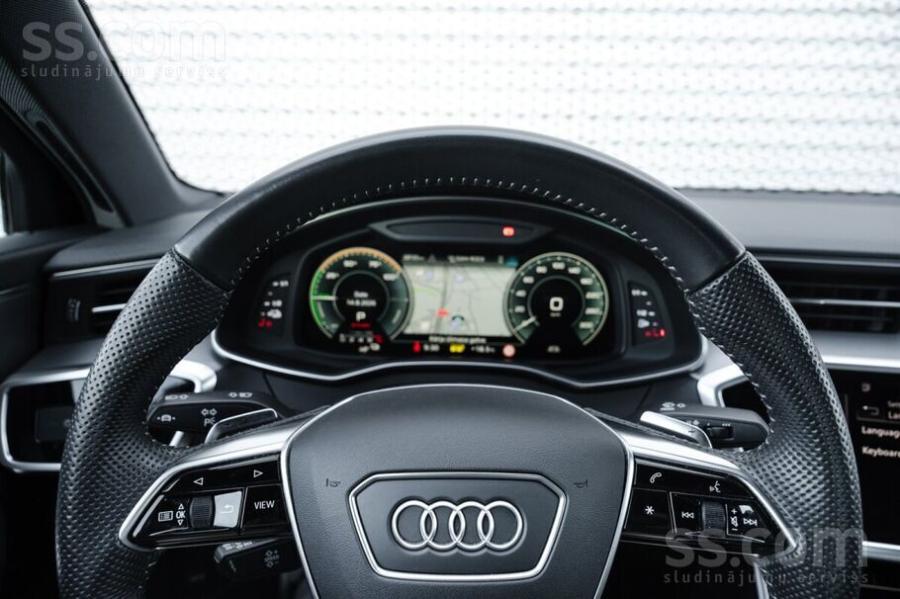 Melns Audi A6 2021 Rīga, ar dzinēja tilpumu 2.00 L un nobraukumu 121 tūkst. km par 31650 €, foto 17 vietnē AUTOMOTO.COM.LV