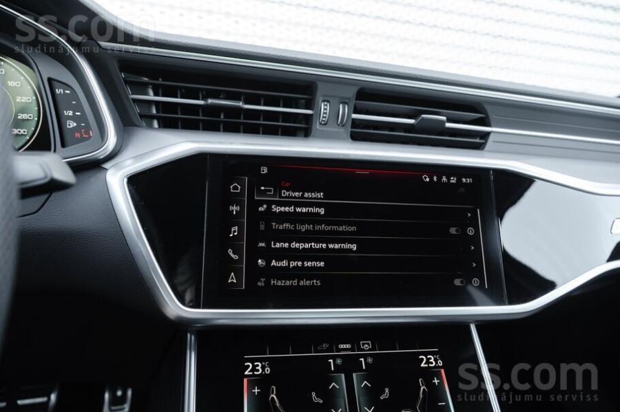 Melns Audi A6 2021 Rīga, ar dzinēja tilpumu 2.00 L un nobraukumu 121 tūkst. km par 31650 €, foto 25 vietnē AUTOMOTO.COM.LV