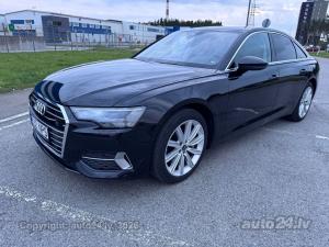 Black Audi A6 2021 in Tallinn, with an engine capacity of 2.00 L and mileage of 119 thousand km for 30500 €, photo  on AUTOMOTO.COM.LV
