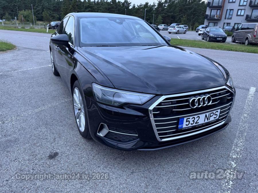 Black Audi A6 2021 in Tallinn, with an engine capacity of 2.00 L and mileage of 119 thousand km for 30500 €, photo 3 on AUTOMOTO.COM.LV