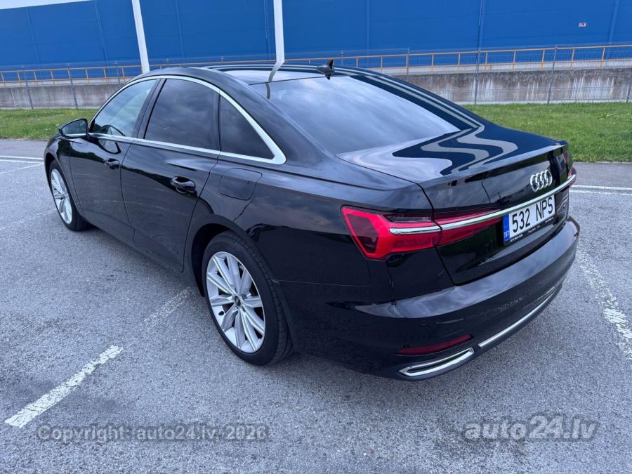 Black Audi A6 2021 in Tallinn, with an engine capacity of 2.00 L and mileage of 119 thousand km for 30500 €, photo 6 on AUTOMOTO.COM.LV