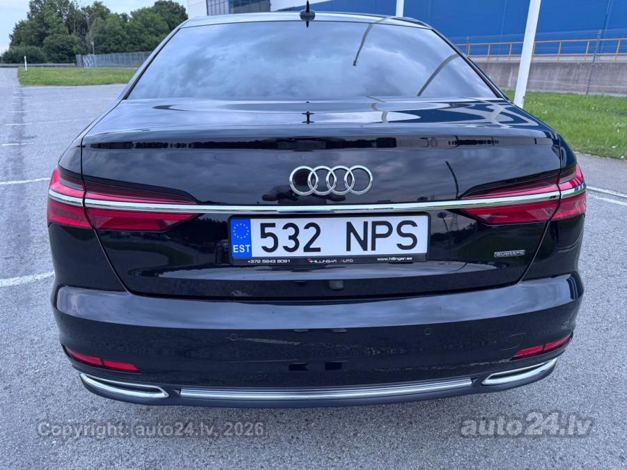 Black Audi A6 2021 in Tallinn, with an engine capacity of 2.00 L and mileage of 119 thousand km for 30500 €, photo 7 on AUTOMOTO.COM.LV
