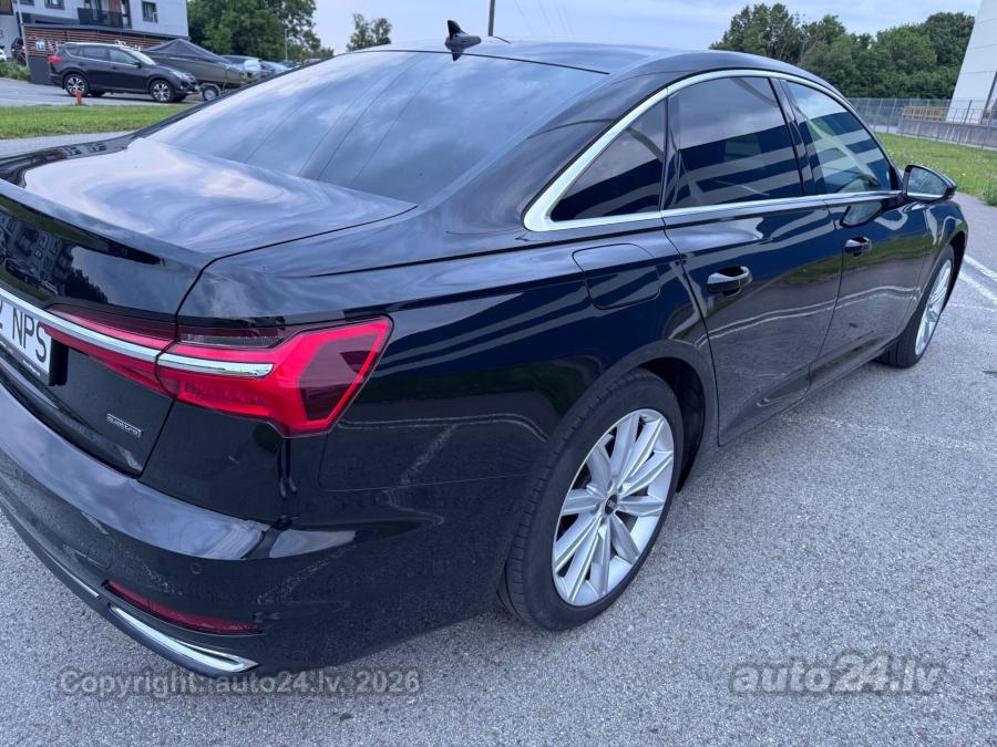 Black Audi A6 2021 in Tallinn, with an engine capacity of 2.00 L and mileage of 119 thousand km for 30500 €, photo 8 on AUTOMOTO.COM.LV