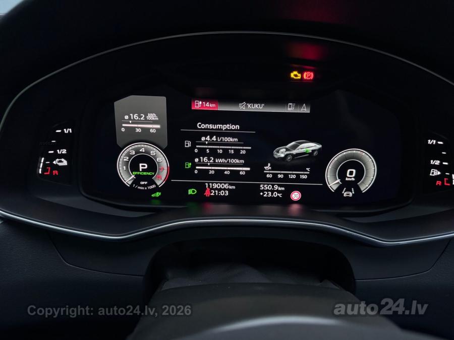 Black Audi A6 2021 in Tallinn, with an engine capacity of 2.00 L and mileage of 119 thousand km for 30500 €, photo 10 on AUTOMOTO.COM.LV