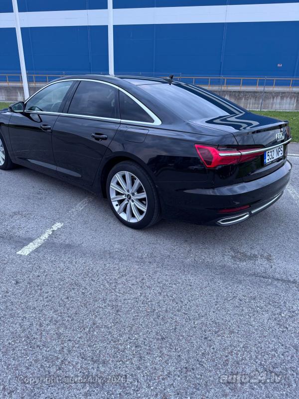Black Audi A6 2021 in Tallinn, with an engine capacity of 2.00 L and mileage of 119 thousand km for 30500 €, photo 8 on AUTOMOTO.COM.LV