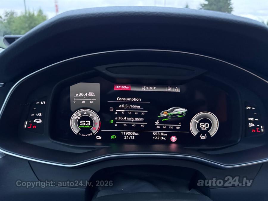 Черный Ауди А6 2021 в Таллин, объемом двигателя 2.00 л и пробегом 119 тыс. км за 30500 €, фото 17 на AUTOMOTO.COM.LV