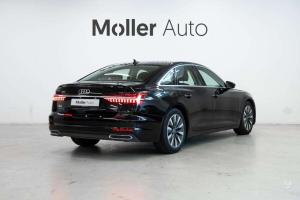 Black Audi A6 2021 in Vilnius, with an engine capacity of 2.00 L and mileage of 74 thousand km for 28500 €, photo 4 on AUTOMOTO.COM.LV