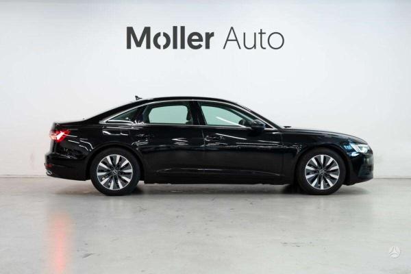 Black Audi A6 2021 in Vilnius, with an engine capacity of 2.00 L and mileage of 74 thousand km for 28500 €, photo 5 on AUTOMOTO.COM.LV