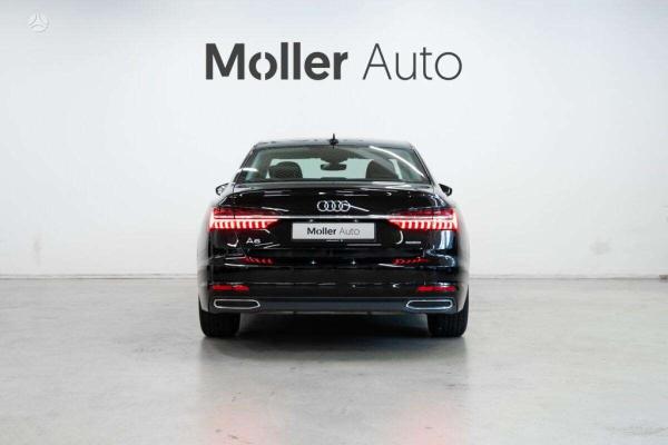 Black Audi A6 2021 in Vilnius, with an engine capacity of 2.00 L and mileage of 74 thousand km for 28500 €, photo 7 on AUTOMOTO.COM.LV