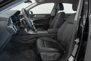 Black Audi A6 2021 in Vilnius, with an engine capacity of 2.00 L and mileage of 74 thousand km for 28500 €, photo 8 on AUTOMOTO.COM.LV