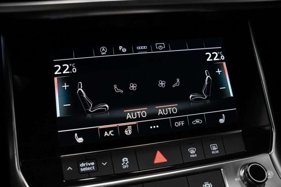Black Audi A6 2021 in Vilnius, with an engine capacity of 2.00 L and mileage of 74 thousand km for 28500 €, photo 16 on AUTOMOTO.COM.LV