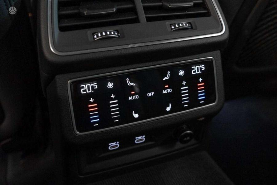 Black Audi A6 2021 in Vilnius, with an engine capacity of 2.00 L and mileage of 74 thousand km for 28500 €, photo 19 on AUTOMOTO.COM.LV