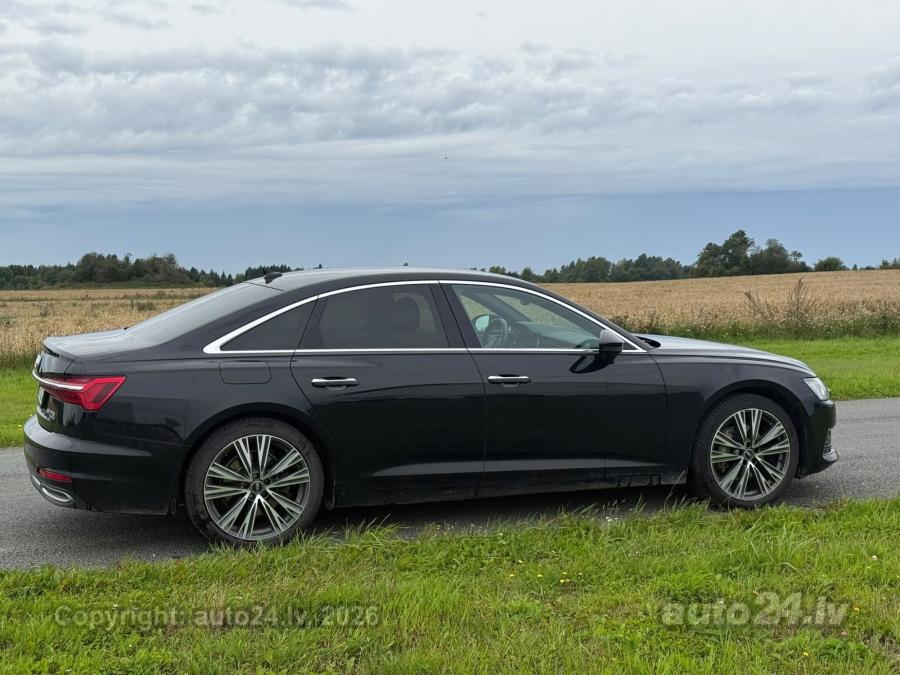 Black Audi A6 2021 in Tallinn, with an engine capacity of 2.00 L and mileage of 86 thousand km for 35000 €, photo 3 on AUTOMOTO.COM.LV