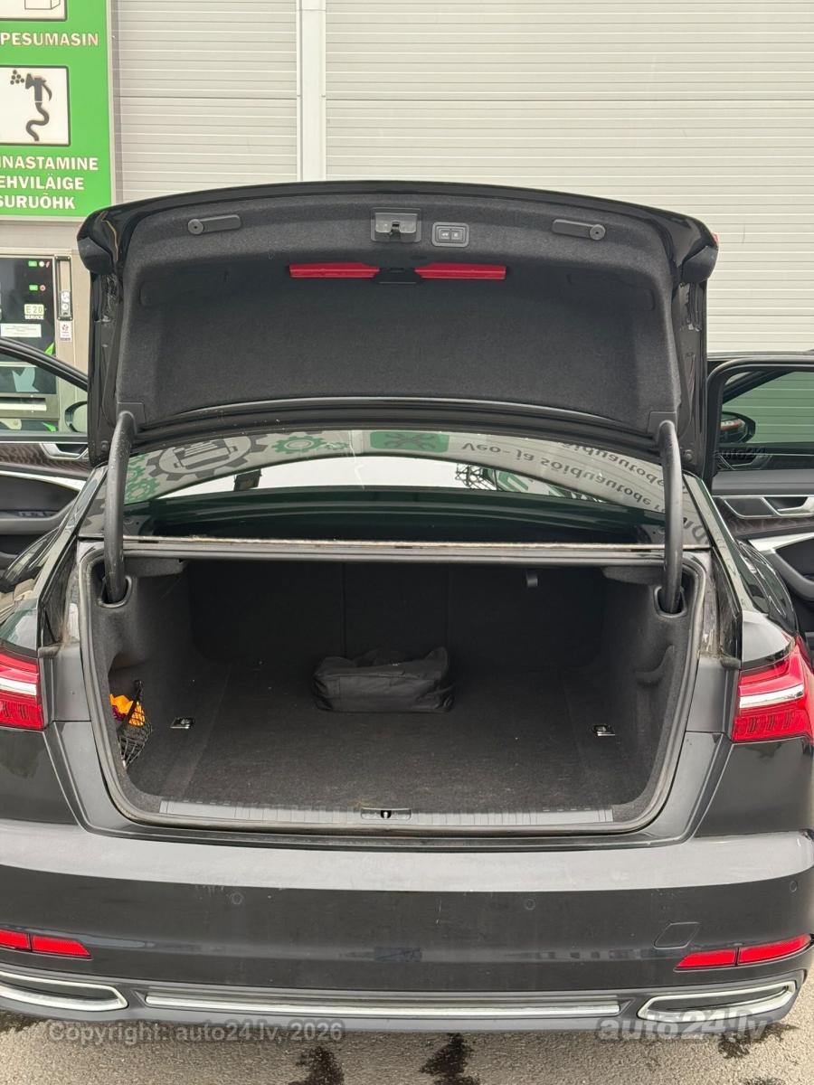 Black Audi A6 2021 in Tallinn, with an engine capacity of 2.00 L and mileage of 86 thousand km for 35000 €, photo 5 on AUTOMOTO.COM.LV