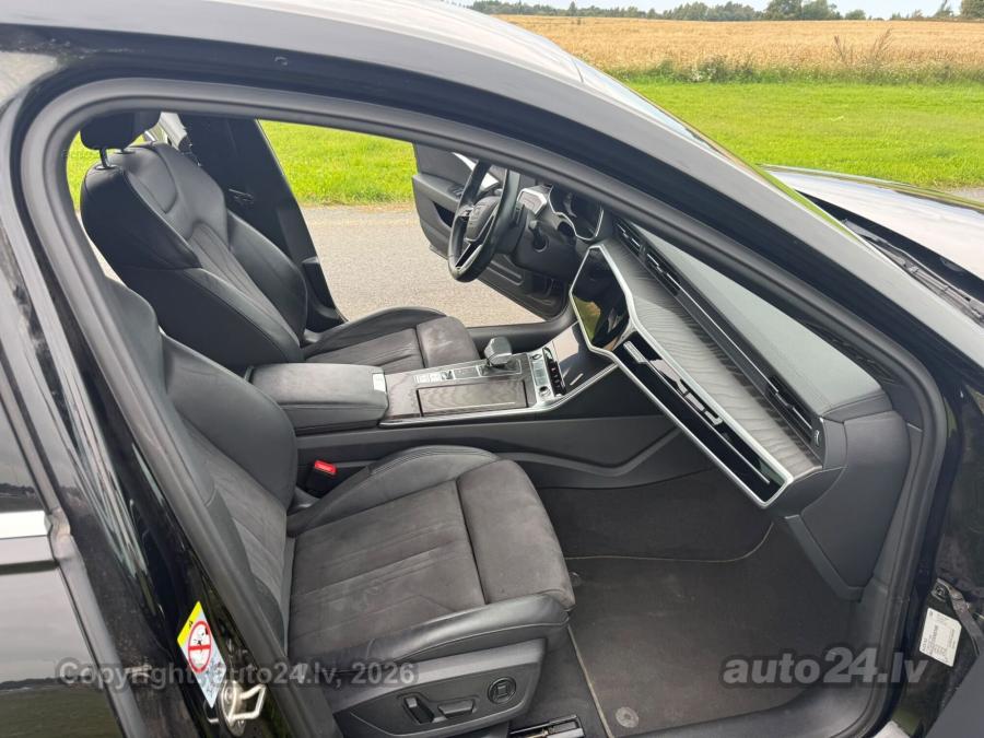 Black Audi A6 2021 in Tallinn, with an engine capacity of 2.00 L and mileage of 86 thousand km for 35000 €, photo 7 on AUTOMOTO.COM.LV