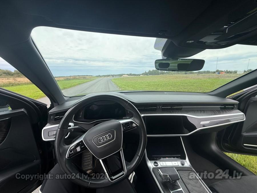 Black Audi A6 2021 in Tallinn, with an engine capacity of 2.00 L and mileage of 86 thousand km for 35000 €, photo 8 on AUTOMOTO.COM.LV