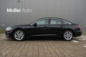 Black Audi A6 2022 in Vilnius, with an engine capacity of 2.00 L and mileage of 94 thousand km for 33550 €, photo 2 on AUTOMOTO.COM.LV