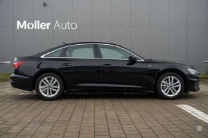 Black Audi A6 2022 in Vilnius, with an engine capacity of 2.00 L and mileage of 94 thousand km for 33550 €, photo 7 on AUTOMOTO.COM.LV