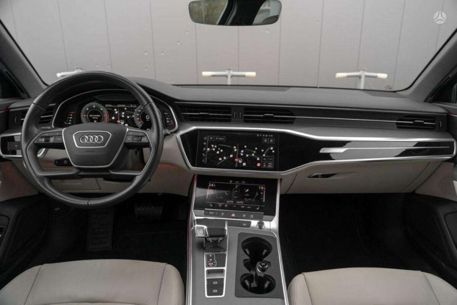 Black Audi A6 2022 in Vilnius, with an engine capacity of 2.00 L and mileage of 94 thousand km for 33550 €, photo 11 on AUTOMOTO.COM.LV
