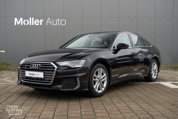 Melns Audi A6 2022 Viļņa, ar dzinēja tilpumu 2.00 L un nobraukumu 94 tūkst. km par 33550 €, foto 1 vietnē AUTOMOTO.COM.LV