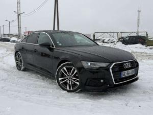 Melns Audi A6 2022 Viļņa, ar dzinēja tilpumu 2.00 L un nobraukumu 291 tūkst. km par 19250 €, foto  vietnē AUTOMOTO.COM.LV