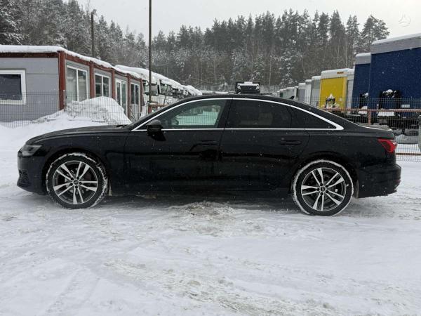 Black Audi A6 2022 in Vilnius, with an engine capacity of 2.00 L and mileage of 291 thousand km for 19250 €, photo 5 on AUTOMOTO.COM.LV
