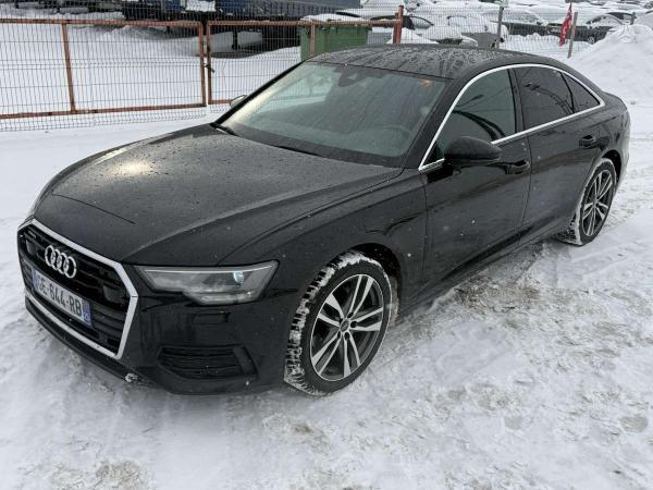 Black Audi A6 2022 in Vilnius, with an engine capacity of 2.00 L and mileage of 291 thousand km for 19250 €, photo 6 on AUTOMOTO.COM.LV