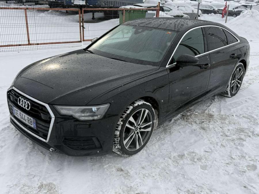 Black Audi A6 2022 in Vilnius, with an engine capacity of 2.00 L and mileage of 291 thousand km for 19250 €, photo 6 on AUTOMOTO.COM.LV