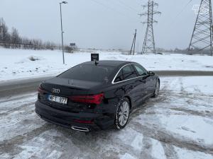 Black Audi A6 2022 in Kaunas, with an engine capacity of 2.00 L and mileage of 96 thousand km for 28750 €, photo 6 on AUTOMOTO.COM.LV