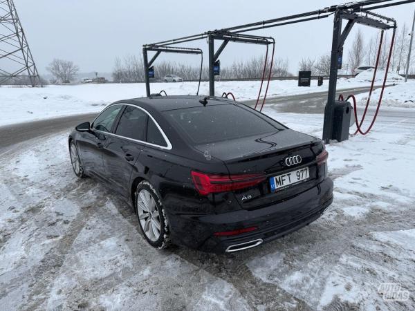 Black Audi A6 2022 in Kaunas, with an engine capacity of 2.00 L and mileage of 96 thousand km for 28750 €, photo 8 on AUTOMOTO.COM.LV