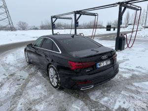 Black Audi A6 2022 in Kaunas, with an engine capacity of 2.00 L and mileage of 96 thousand km for 28750 €, photo 8 on AUTOMOTO.COM.LV