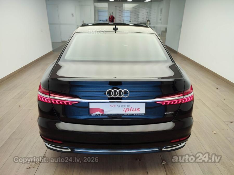 Melns Audi A6 2022 Tartu, ar dzinēja tilpumu 2.00 L un nobraukumu 53 tūkst. km par 41900 €, foto 4 vietnē AUTOMOTO.COM.LV