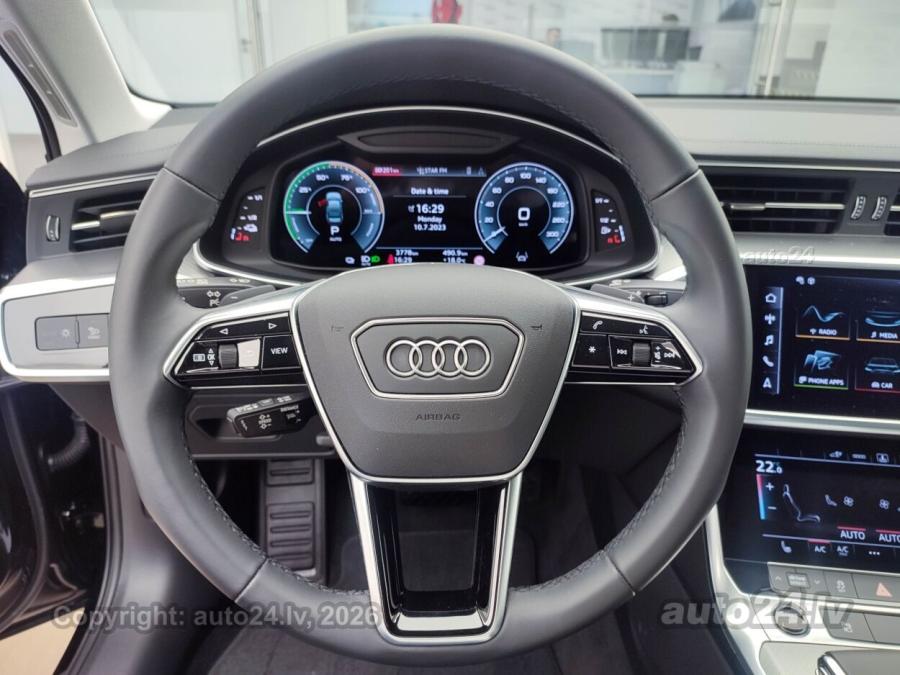 Melns Audi A6 2022 Tartu, ar dzinēja tilpumu 2.00 L un nobraukumu 53 tūkst. km par 41900 €, foto 11 vietnē AUTOMOTO.COM.LV