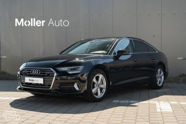 Melns Audi A6 2022 Viļņa, ar dzinēja tilpumu 2.00 L un nobraukumu 99 tūkst. km par 29850 €, foto 1 vietnē AUTOMOTO.COM.LV