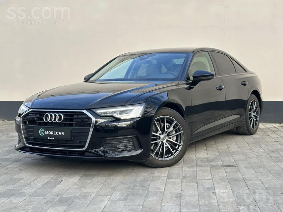 Black Audi A6 2022 in Riga, with an engine capacity of 2.00 L and mileage of 79 thousand km for 30550 €, photo 1 on AUTOMOTO.COM.LV