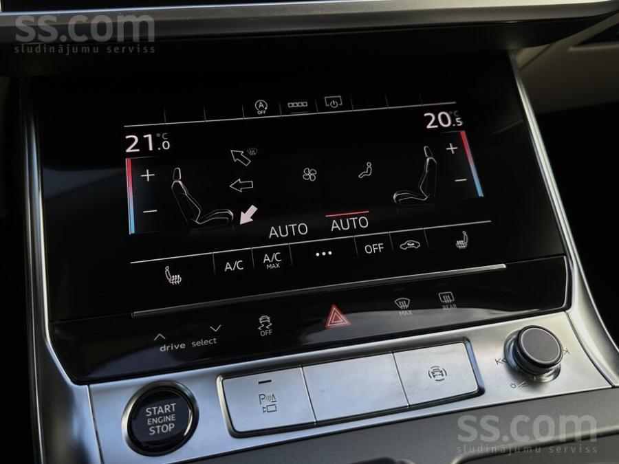 Black Audi A6 2022 in Riga, with an engine capacity of 2.00 L and mileage of 79 thousand km for 30550 €, photo 19 on AUTOMOTO.COM.LV