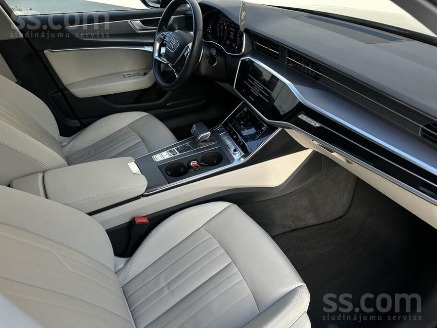 Black Audi A6 2022 in Riga, with an engine capacity of 2.00 L and mileage of 79 thousand km for 30550 €, photo 22 on AUTOMOTO.COM.LV